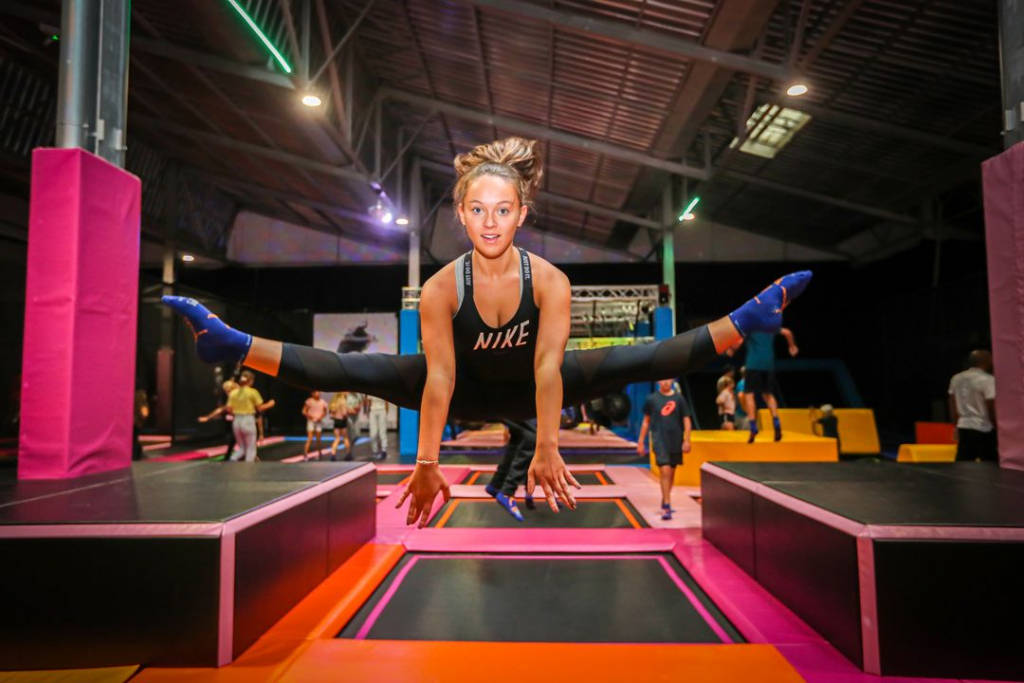 Jumping fun at the Trampoline Park